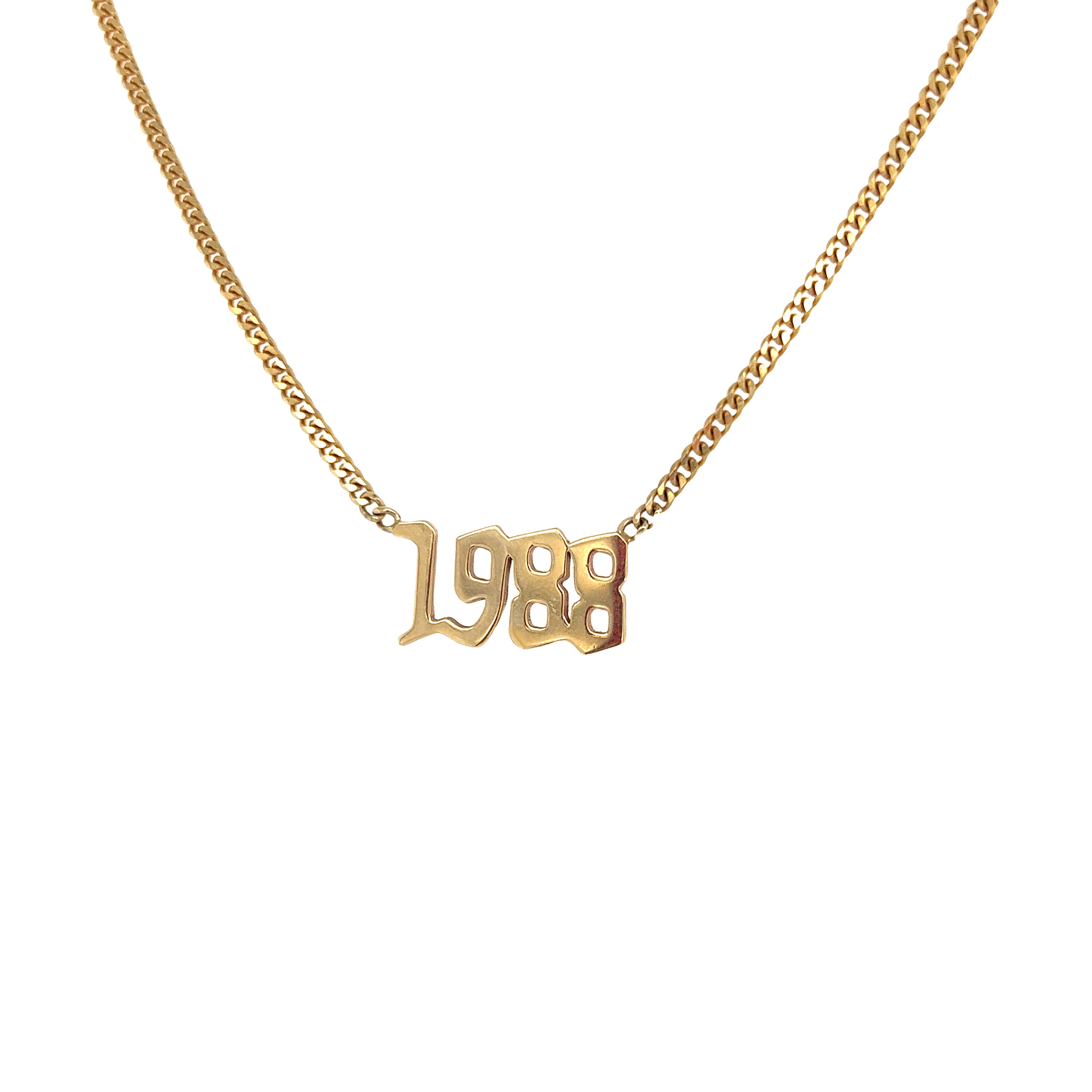Number Plate Necklace – Lore