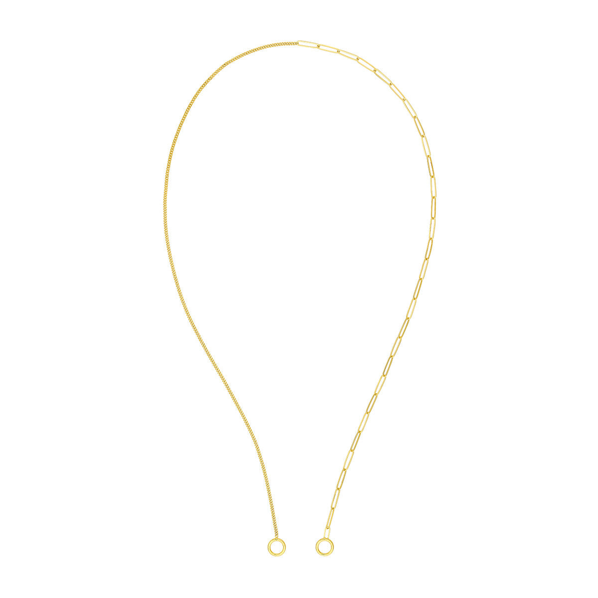 Paperclip x Curb Loop Chain – Lore